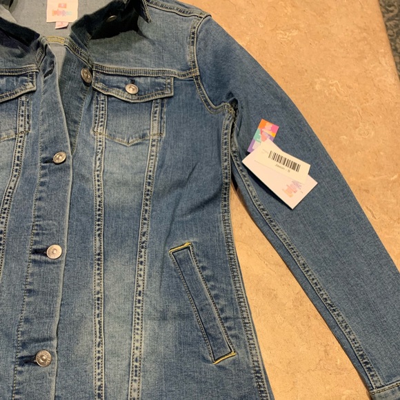 LuLaRoe | Jackets & Coats | Small Denim Jaxon | Poshmark